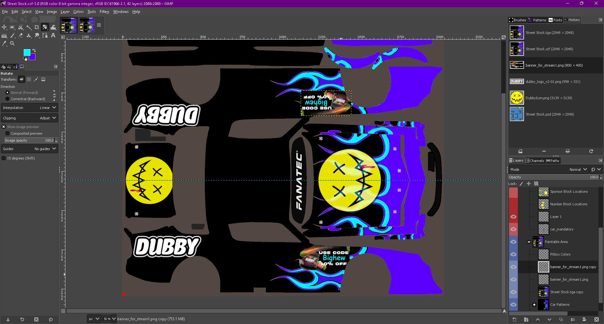 Bighews Dubby by Stephen Moreau - Trading Paints