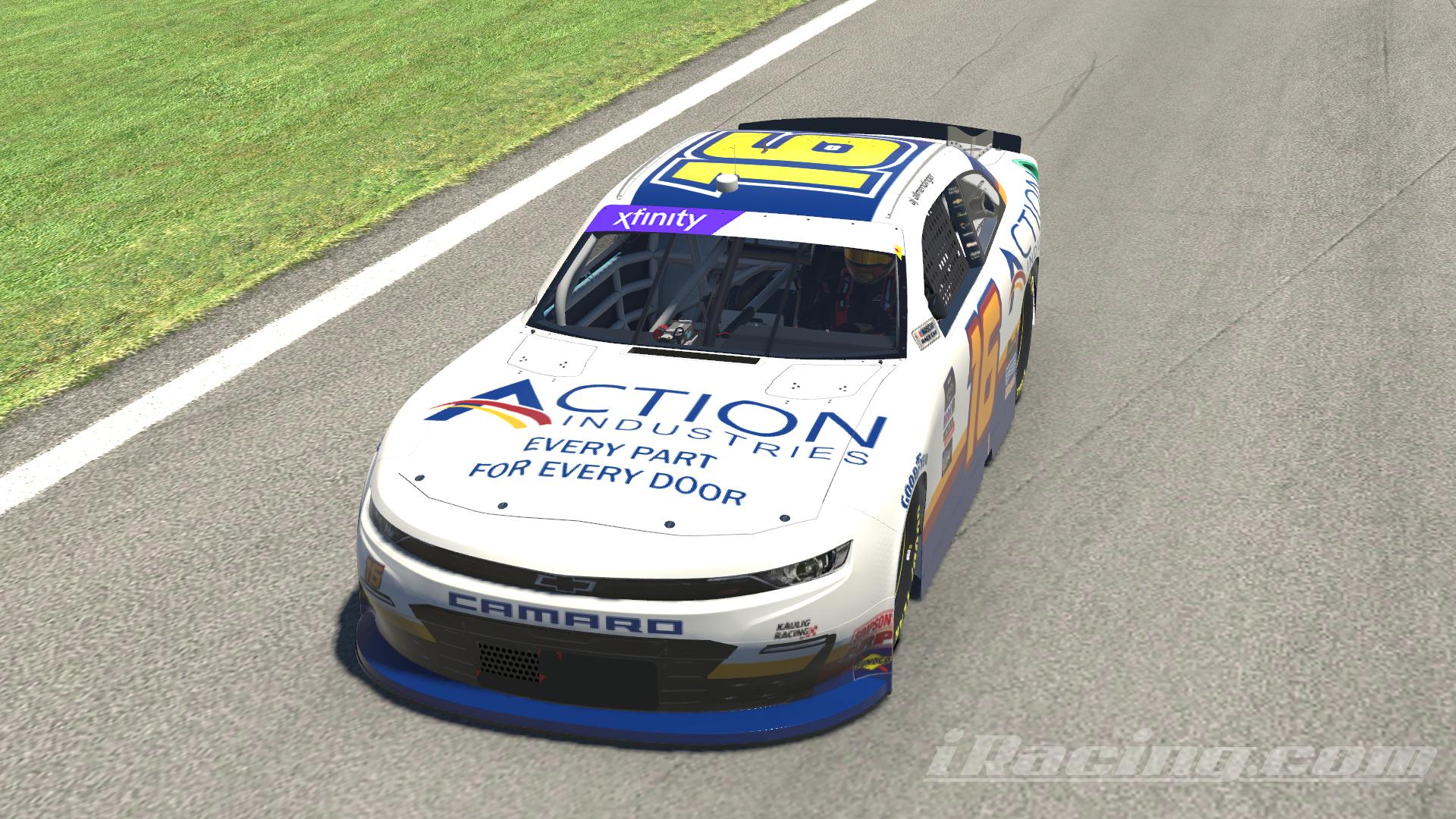 AJ Allmendinger Action Industries Camaro by Matthew Meyer3 - Trading Paints