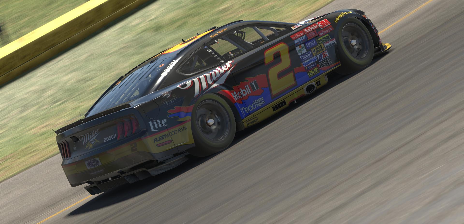1996 R.Wallace - Miller /w Number by Thomas Nolden - Trading Paints