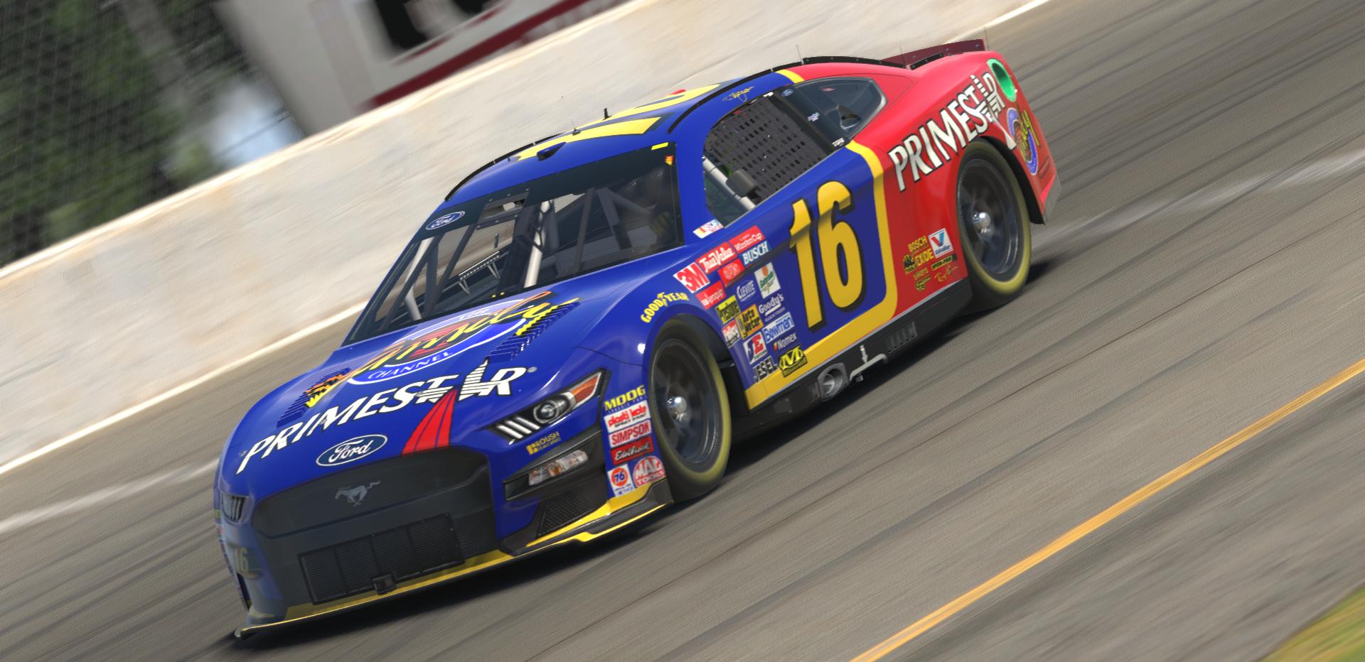 1996 T.Musgrave - Primestar /w Number by Thomas Nolden - Trading Paints