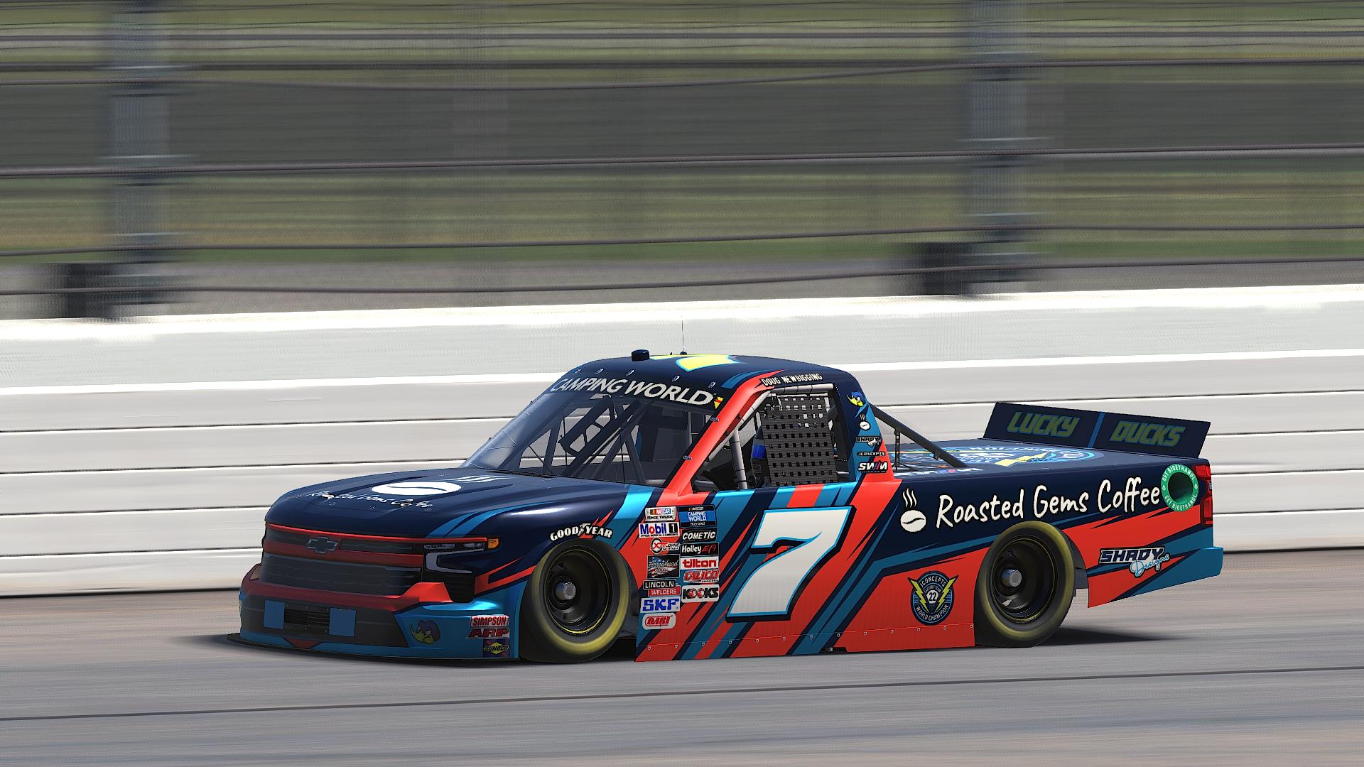 Doug Newbigging Roasted Gems Coffee #7 for Sim Racer Hub Challenge by ...