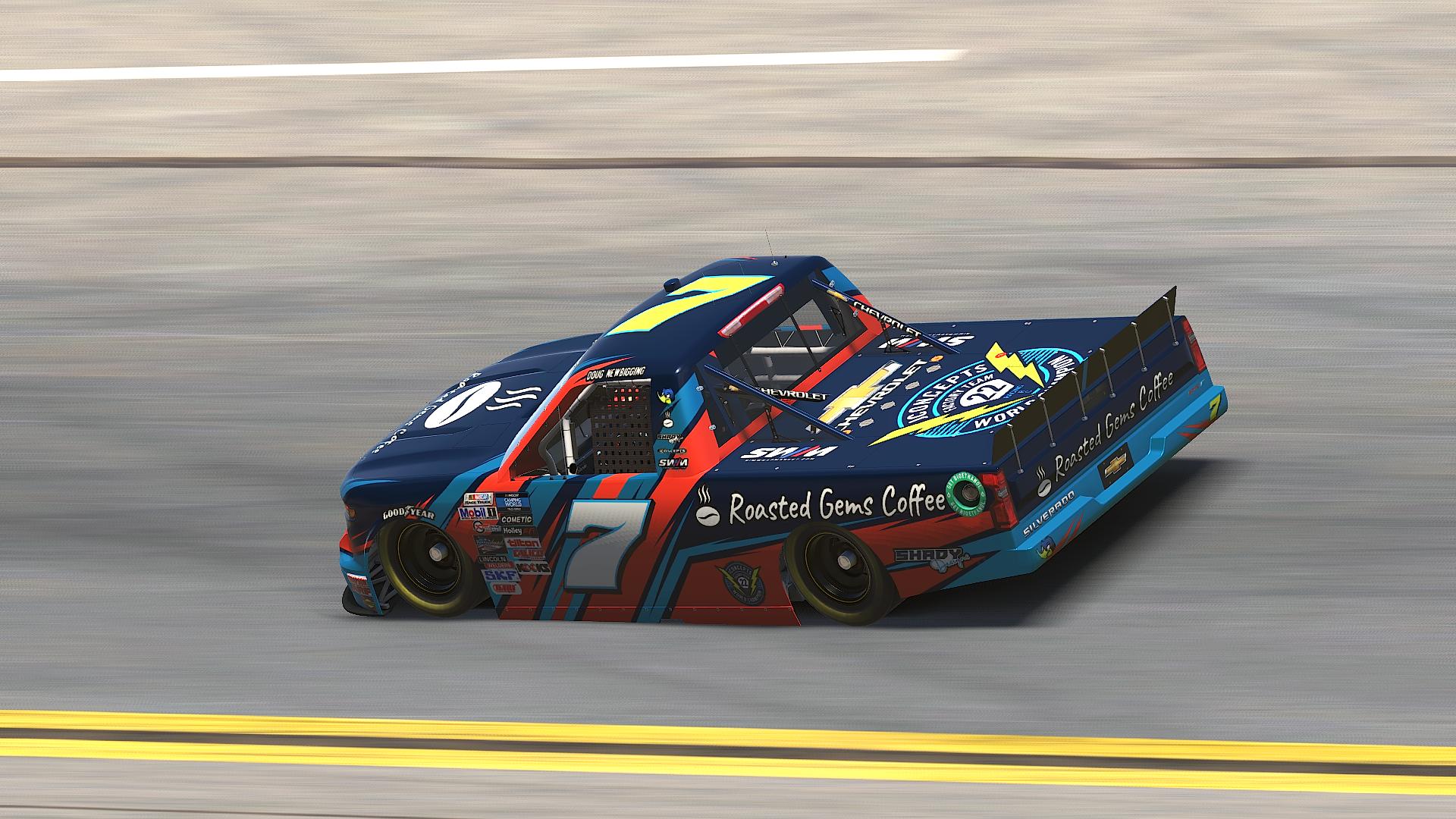 Doug Newbigging Roasted Gems Coffee #7 for Sim Racer Hub Challenge by ...