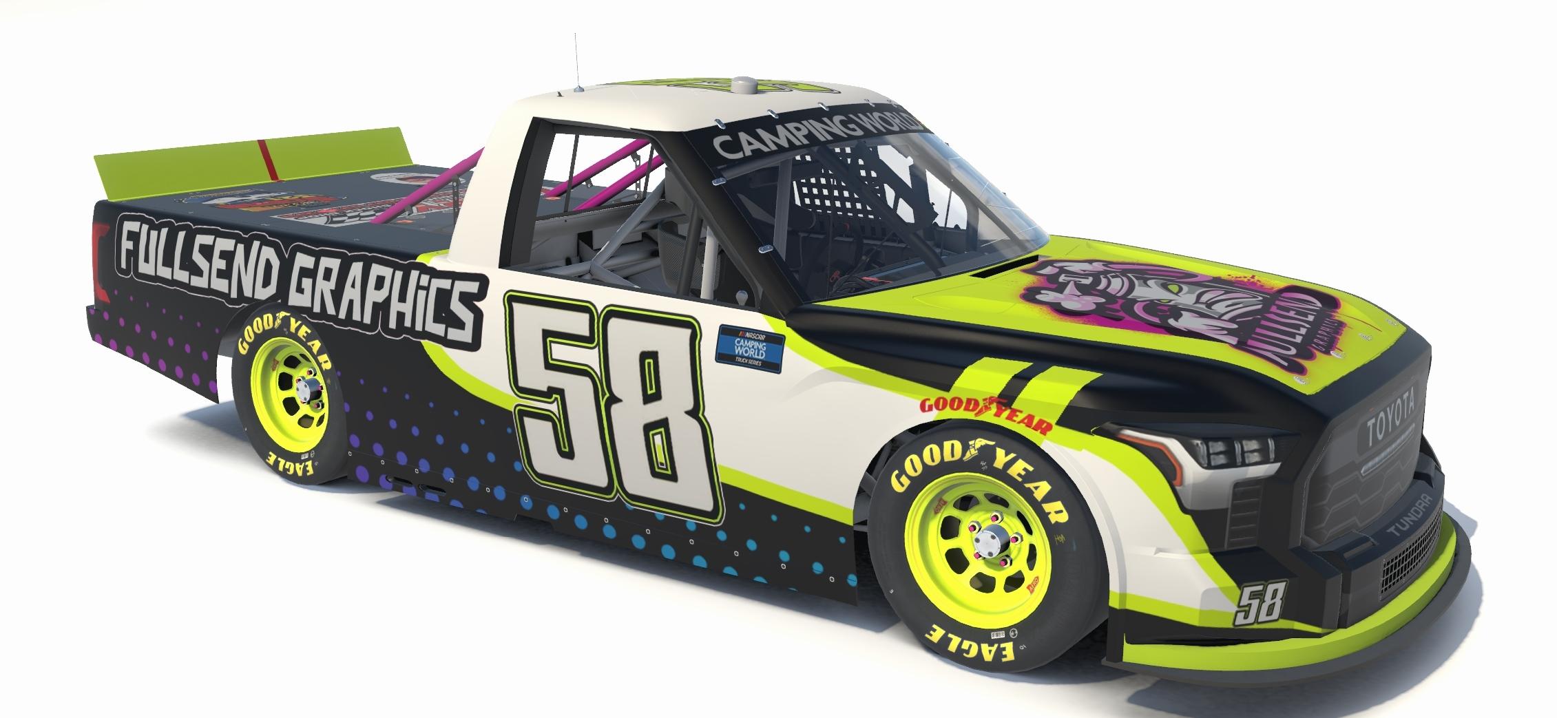 Full Send Graphics Custom Numbered by Jordon DeCola - Trading Paints