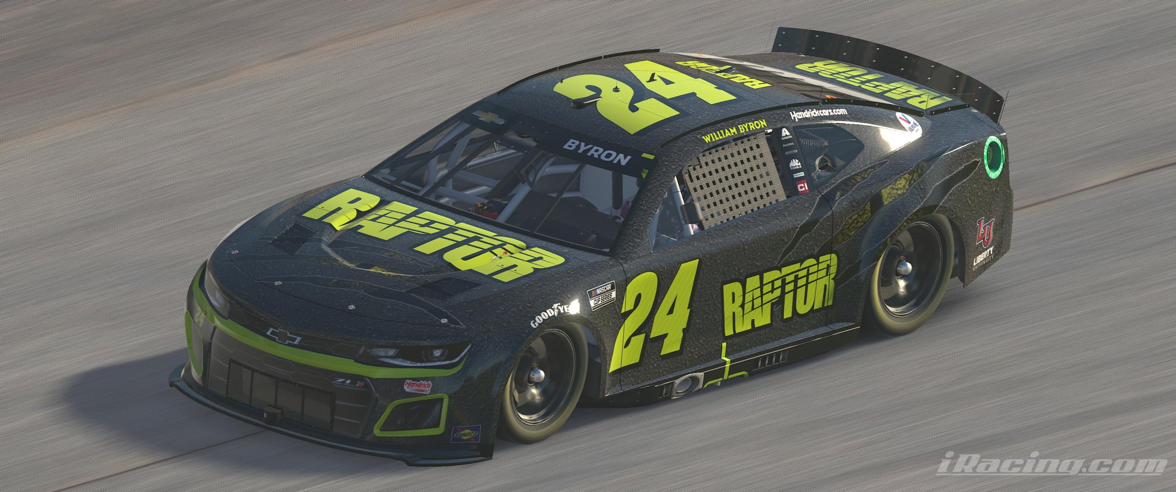 William Byron Axalta Raptor Chevrolet Camaro ZL1 by Joe Sanchez ...