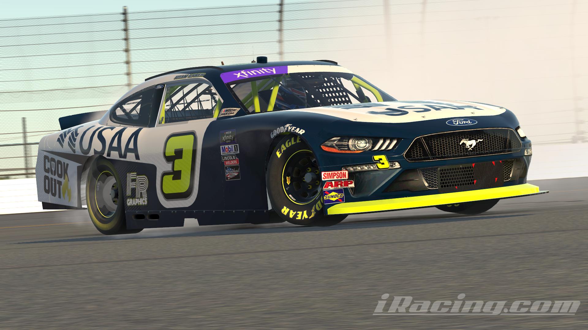 Ryan Lynch 2022 USAA Xfinity Ford Mustang by Manix Furqueron - Trading ...