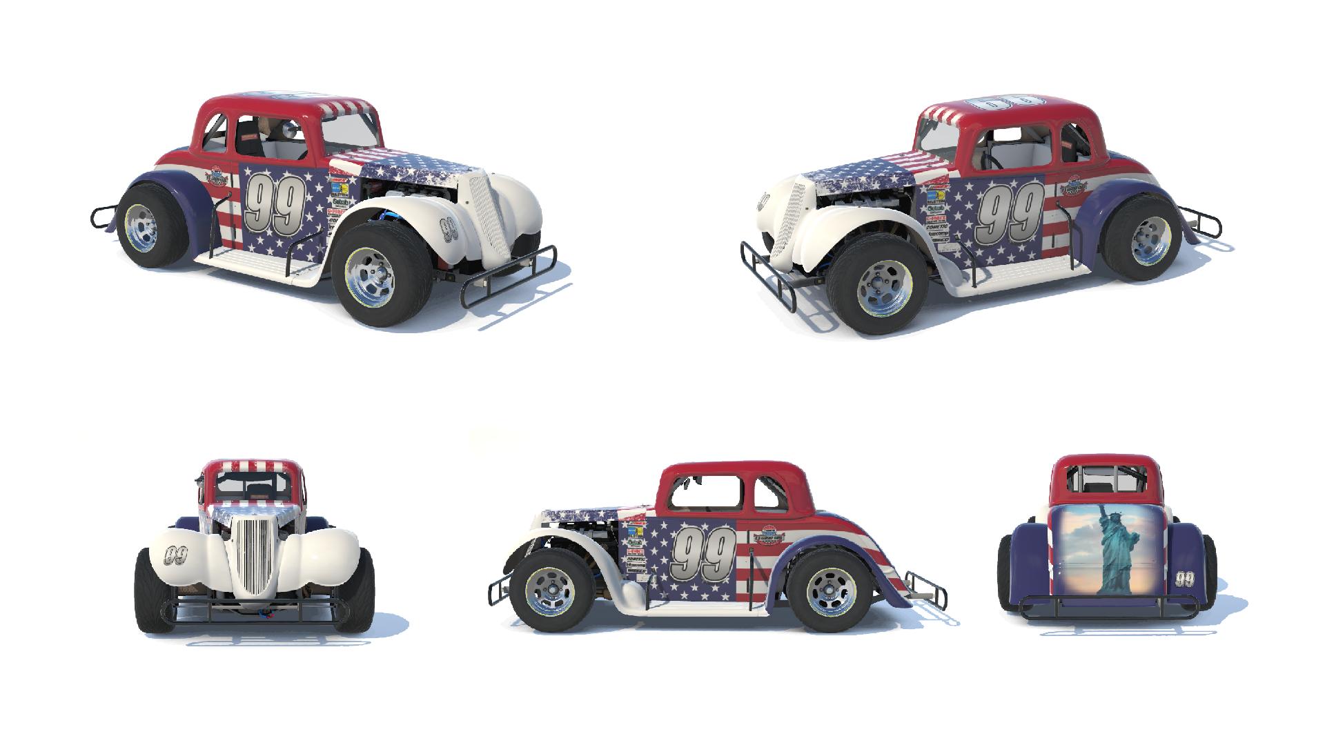 Legends Ford 34 Coupe - USA by Pär Lommelen - Trading Paints