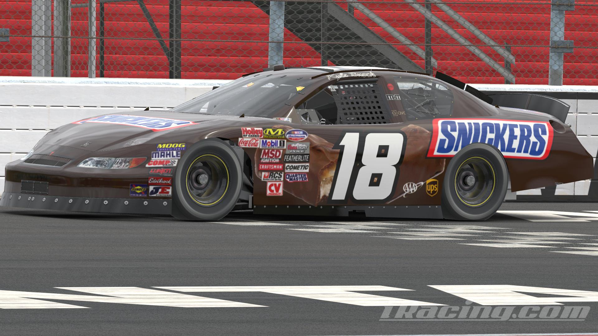 Fictional Kyle Busch Snickers Pontiac Grand Prix by Emmanuel Santiago ...