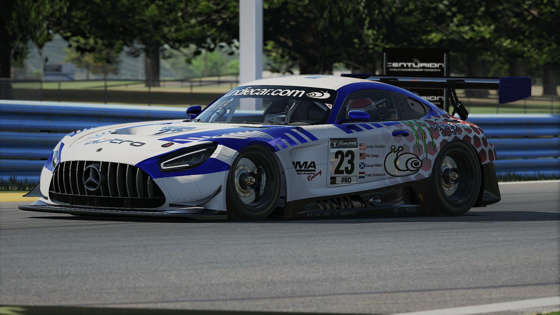 DMA Racing 24h of Spa Paint by Jordan Brubaker - Trading Paints