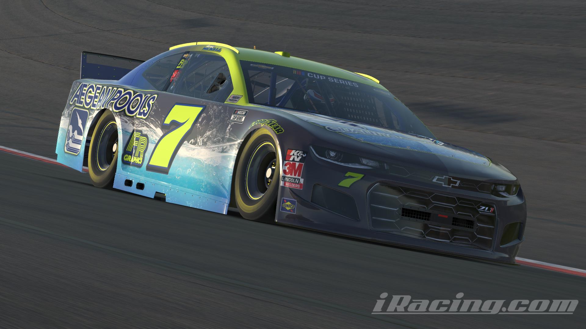 Aaron McNall 2022 Gen 6 Cup Series Chevrolet Camaro (NO #s) by Manix ...