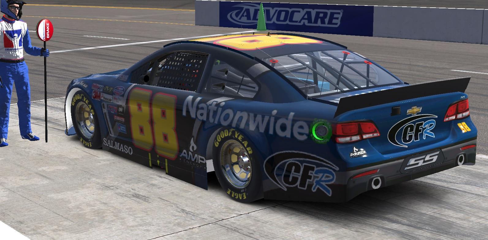 Nationwide CFR Chevy SS by Luis Salmaso - Trading Paints