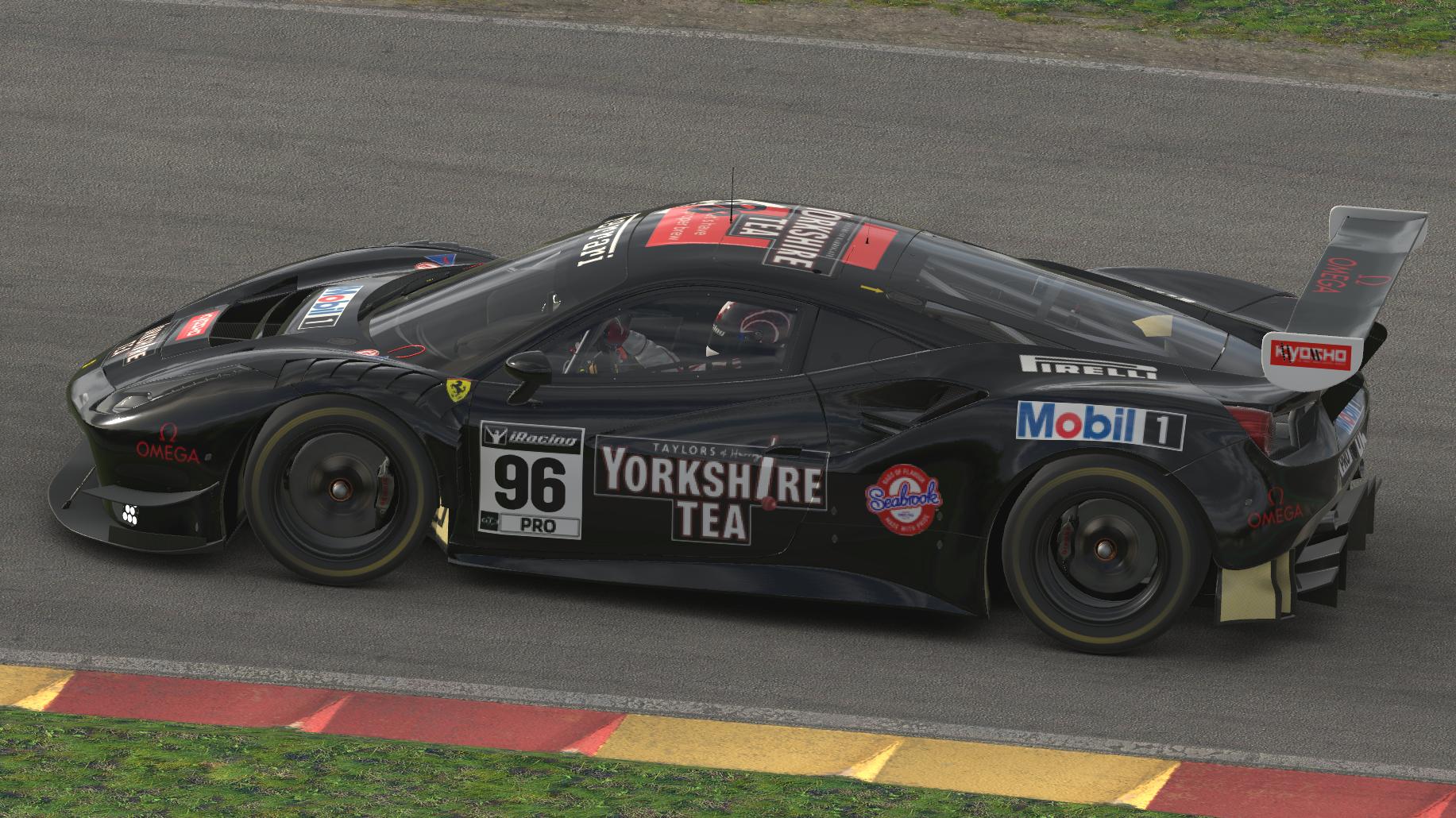 Ferrari 488 Evo Kyosho Black Tea by Mark Braunton - Trading Paints