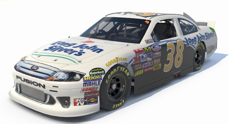 2012 David Gilliland Long John Silvers Ford (Custom #) by Steven Waller ...