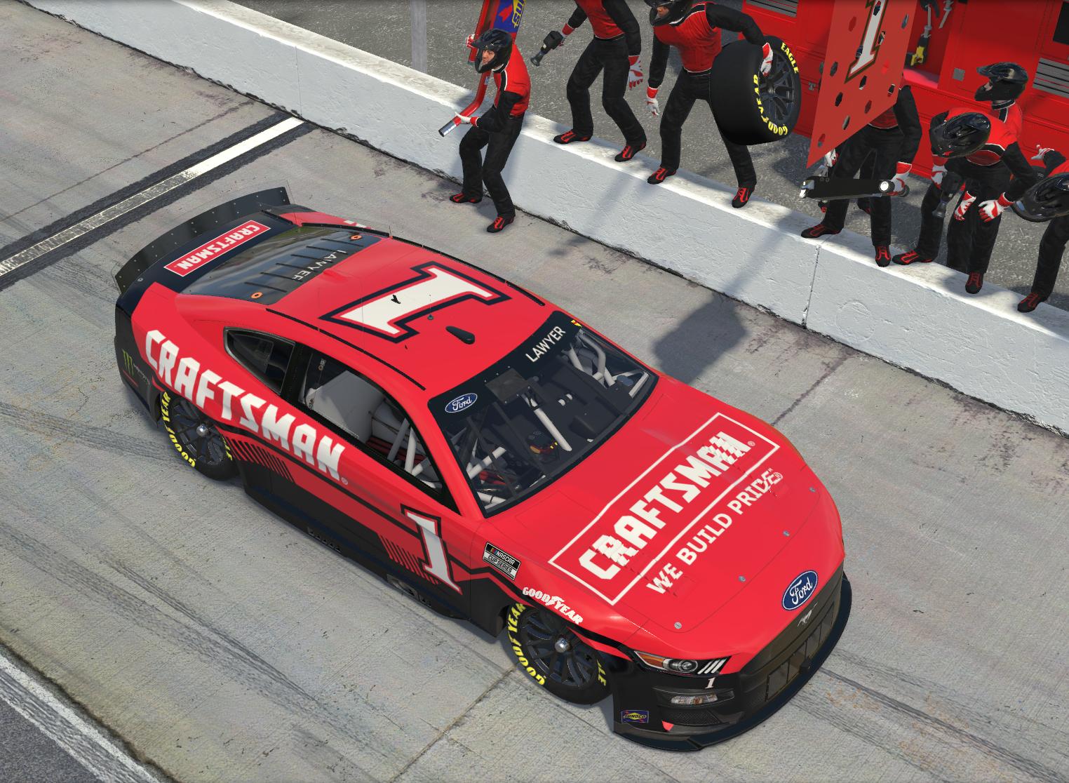 Craftsman NextGen Mustang by Craig Lawyer - Trading Paints