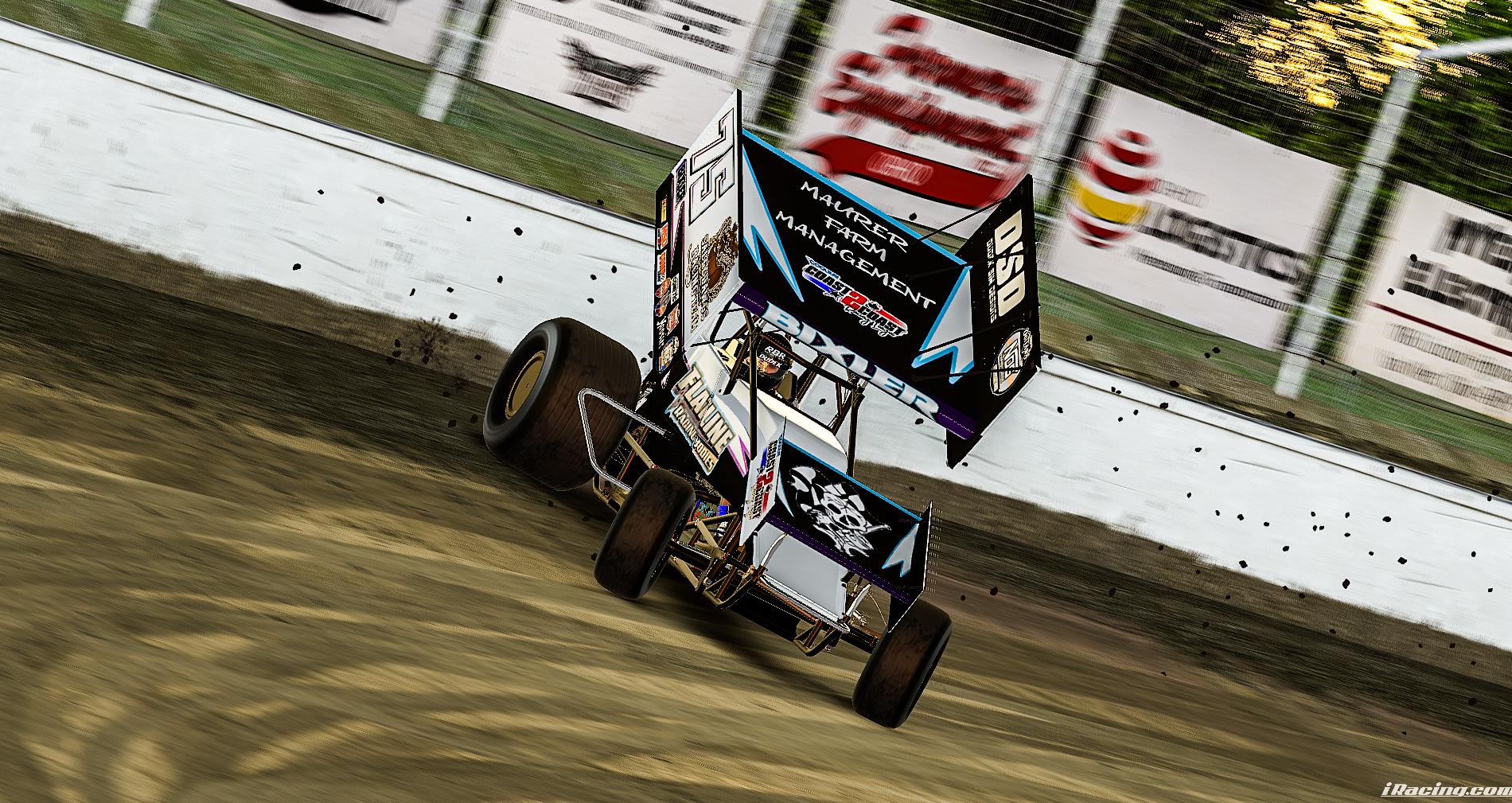 Steven Bixler Winged Sprint Car by Connor Dudek - Trading Paints