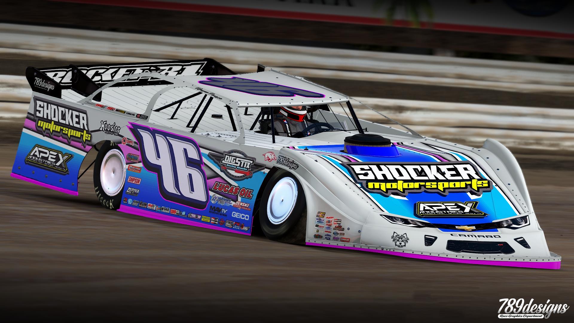 Wayne Pearce Dirt Late Model by Garrett Marshall - Trading Paints
