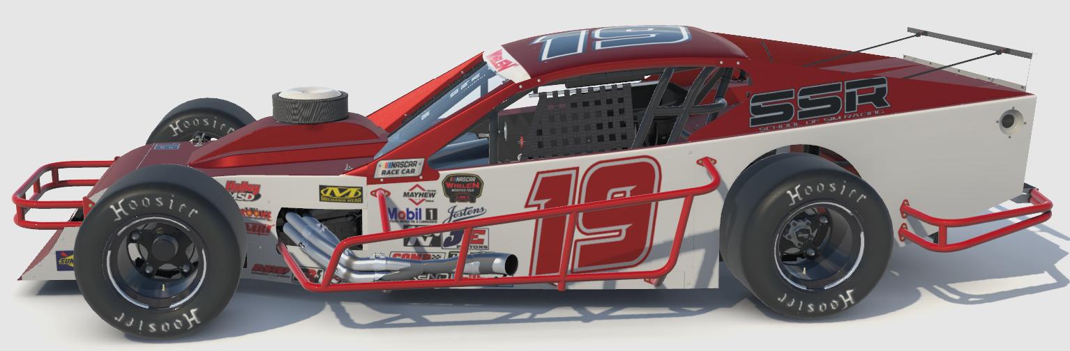 Justin Hamlin Tour Modified by Steven Ayers Jr - Trading Paints