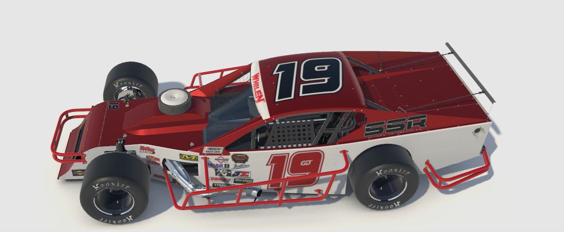 Justin Hamlin Tour Modified by Steven Ayers Jr - Trading Paints