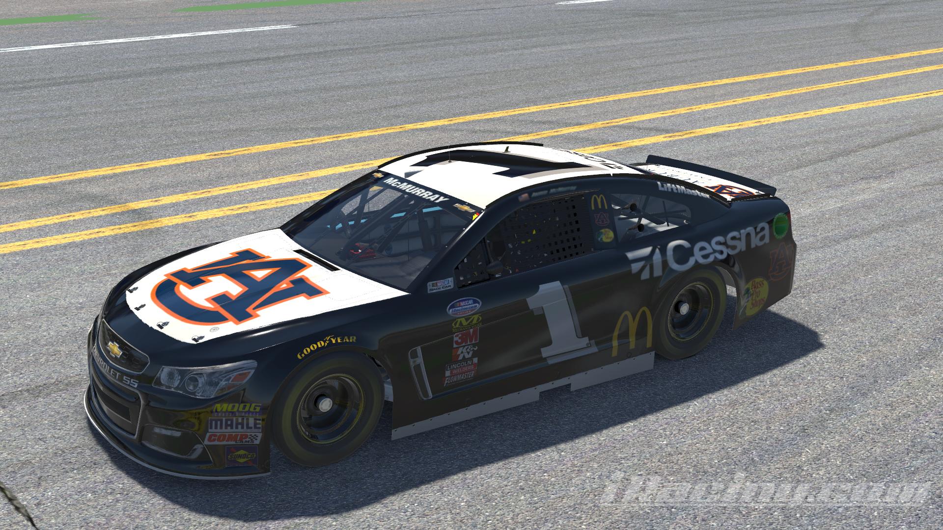 2013 Jamie McMurray Auburn Tigers (Custom#) by Michael E Gregory ...