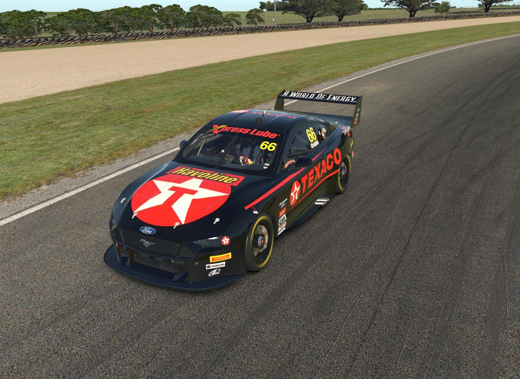 Texaco Havoline Racing Mustang by Darren C. - Trading Paints