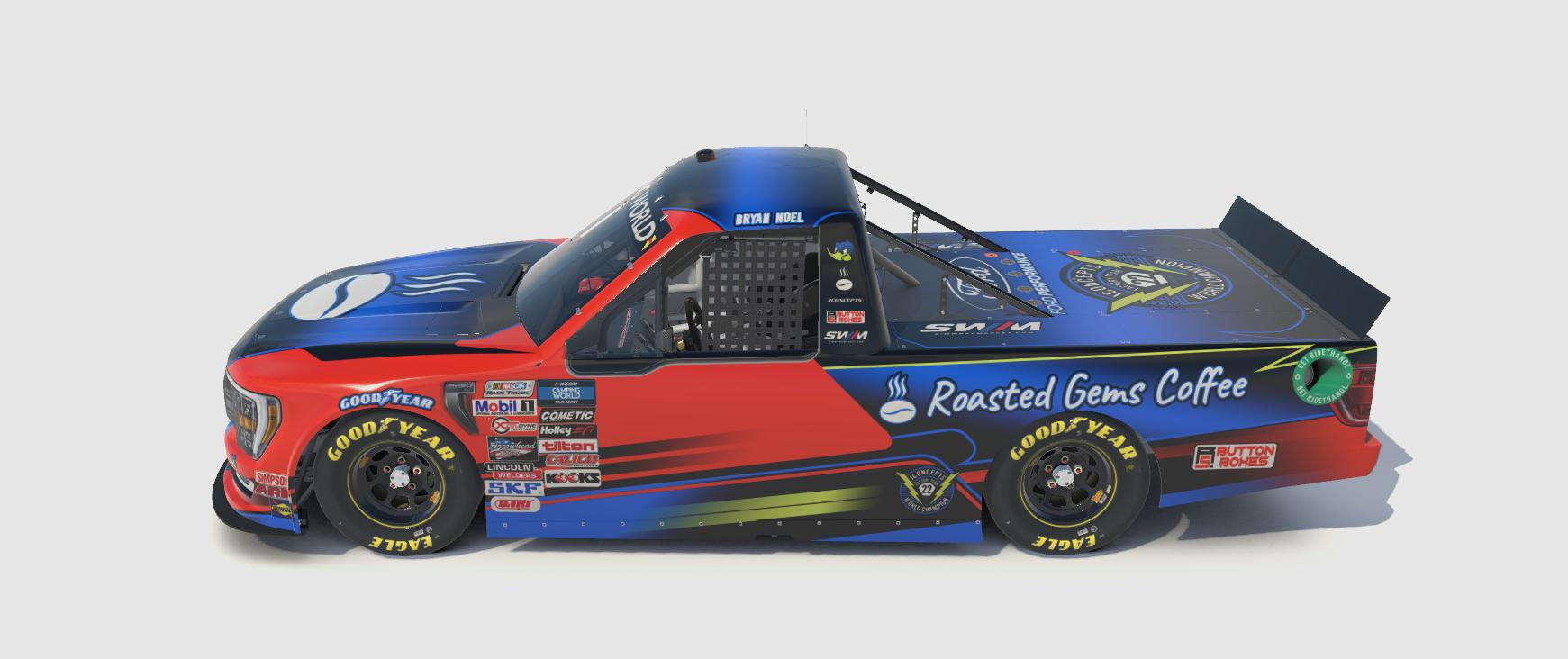 Bryan Noel Roasted Gems Coffee No Number by John P. - Trading Paints