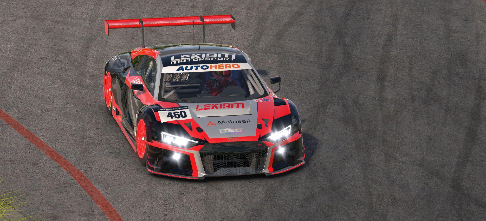 Audi R8 GT3 Lekiam Rot by Rico Wurl - Trading Paints