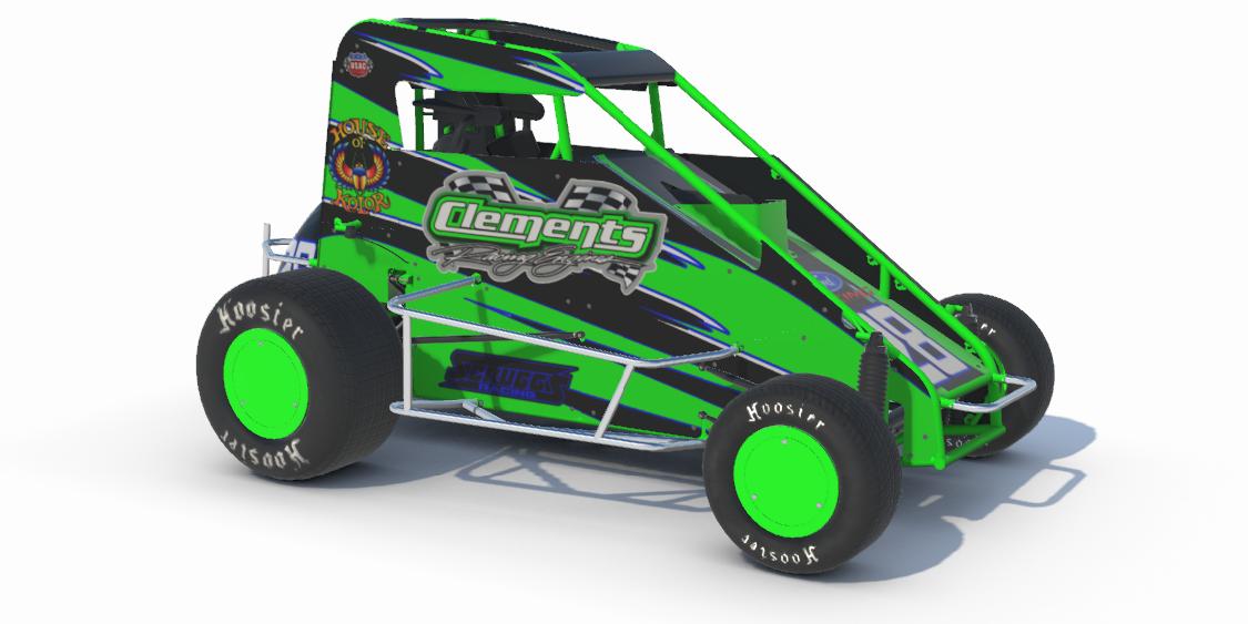Clements Racing Dirt Midget by James Scruggs - Trading Paints