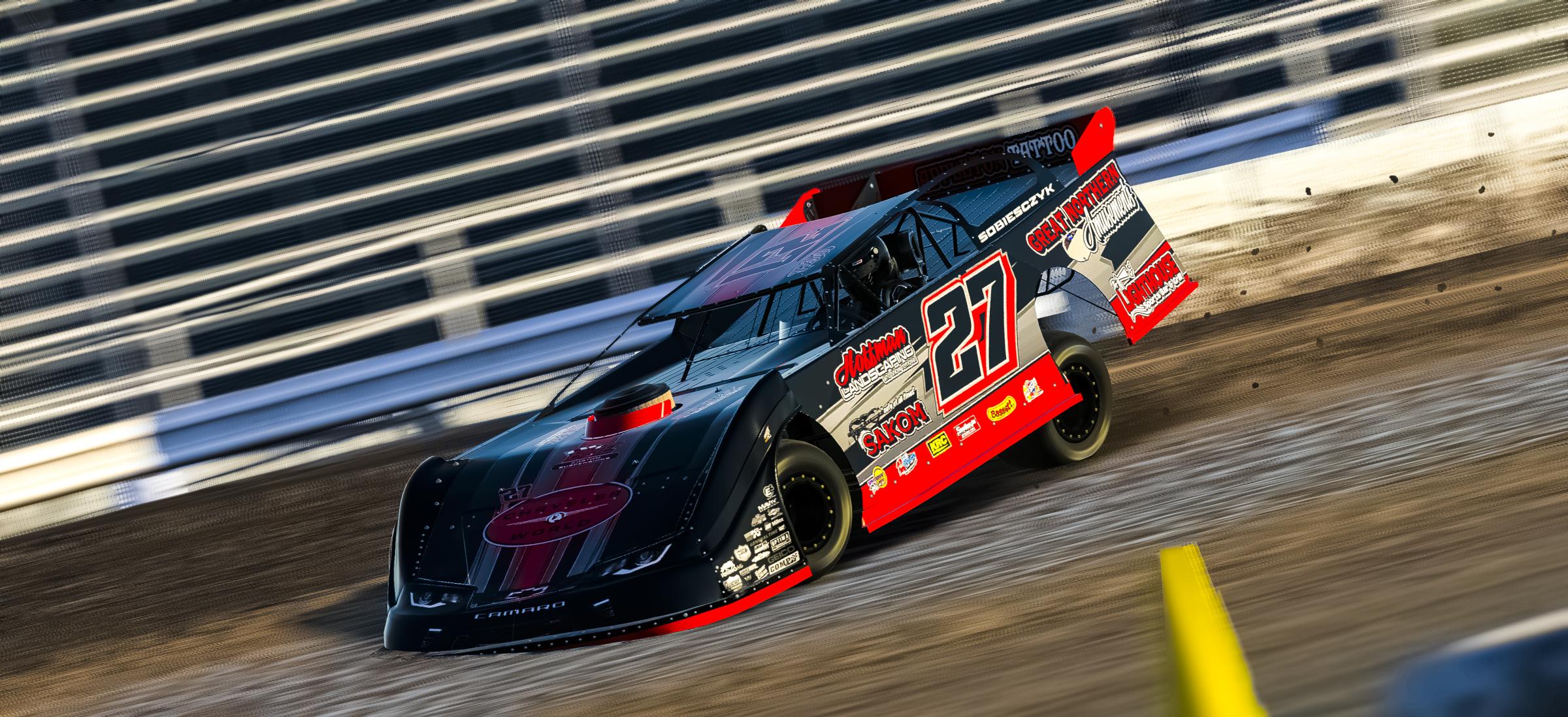 2022 Tyler Sobiesczyk IRL Late Model by Koleton Anderson - Trading Paints