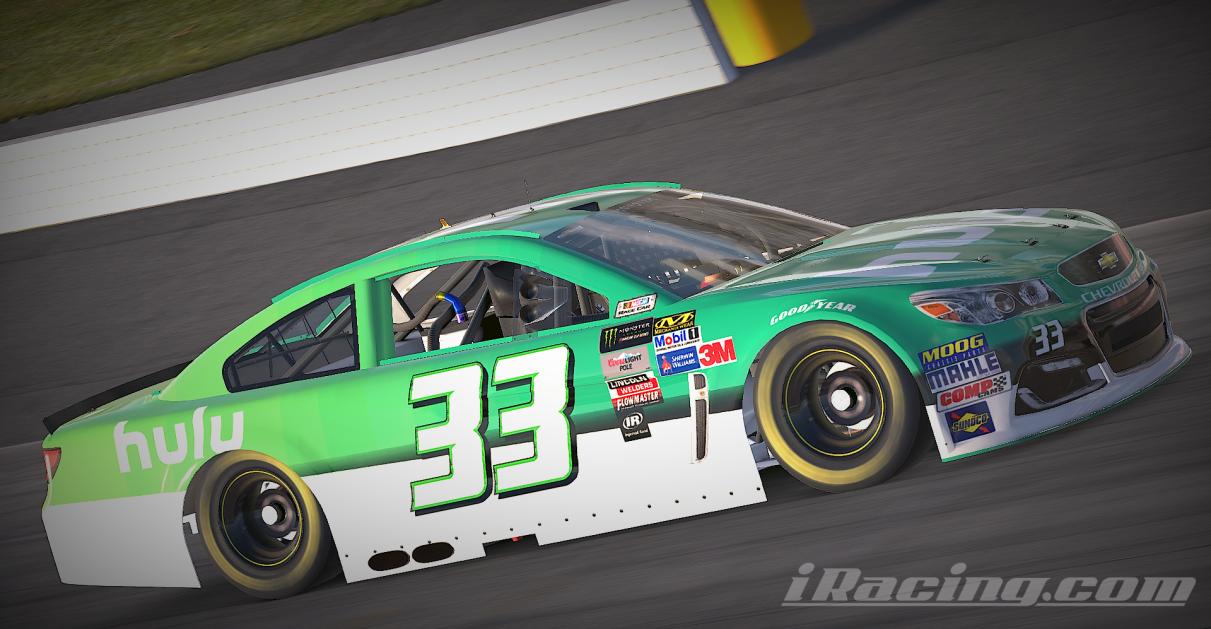 Jeffery Earnhardts Hulu Chevrolet SS (CUSTOM NUMBER) by Aidan L Walker ...