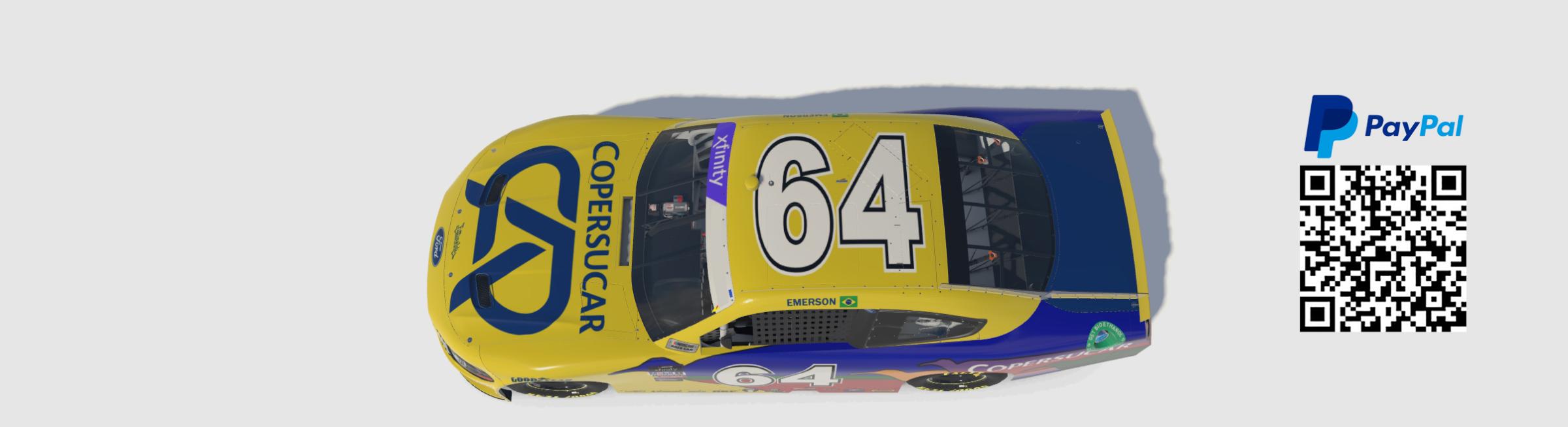 Copersucar Fittipaldi Concept | NASCAR XFINITY Ford Mustang by Jozil de ...