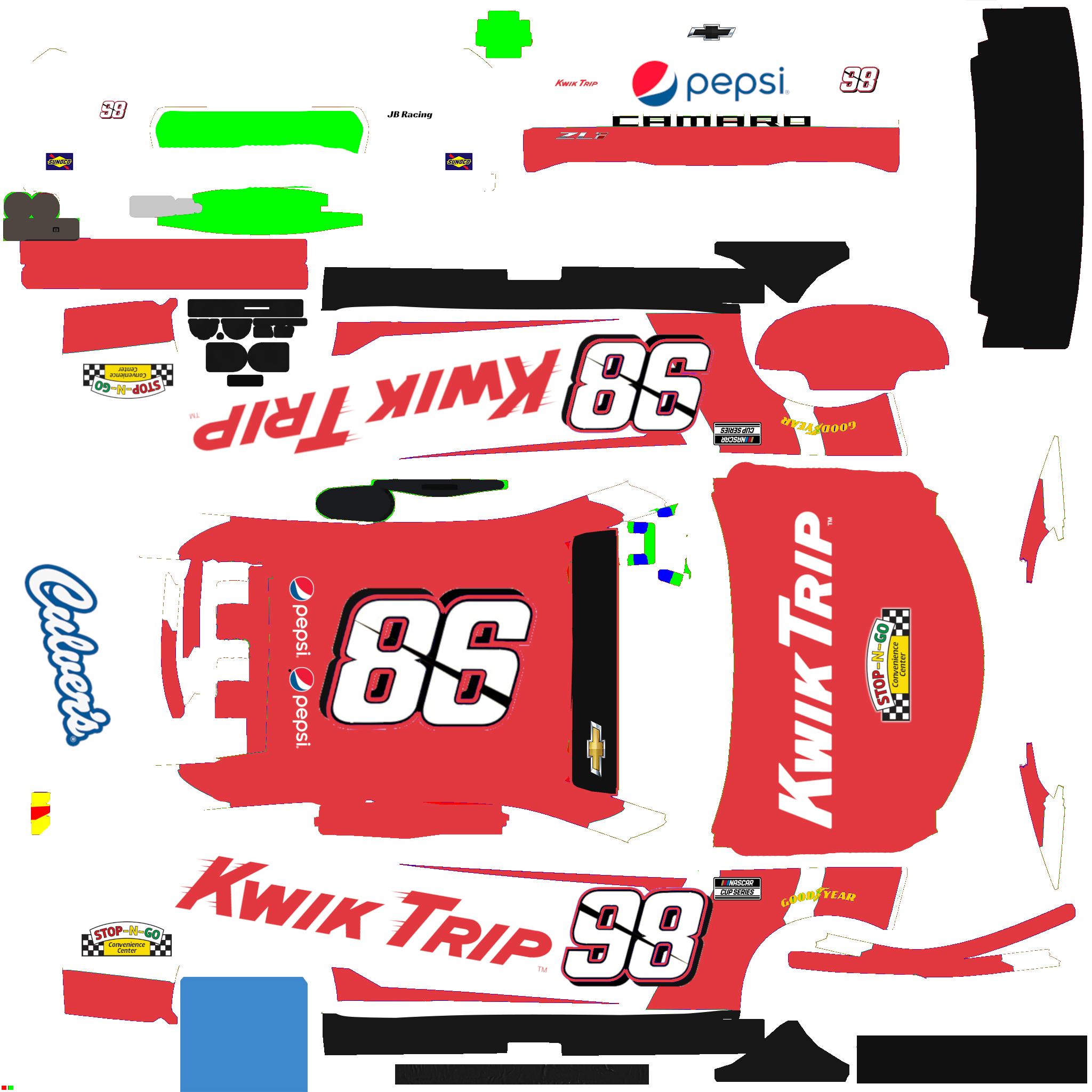 Chevrolet Camaro ZL1 Nextgen KWIK TRIP CUSTOM 98 by Jackson Barr ...