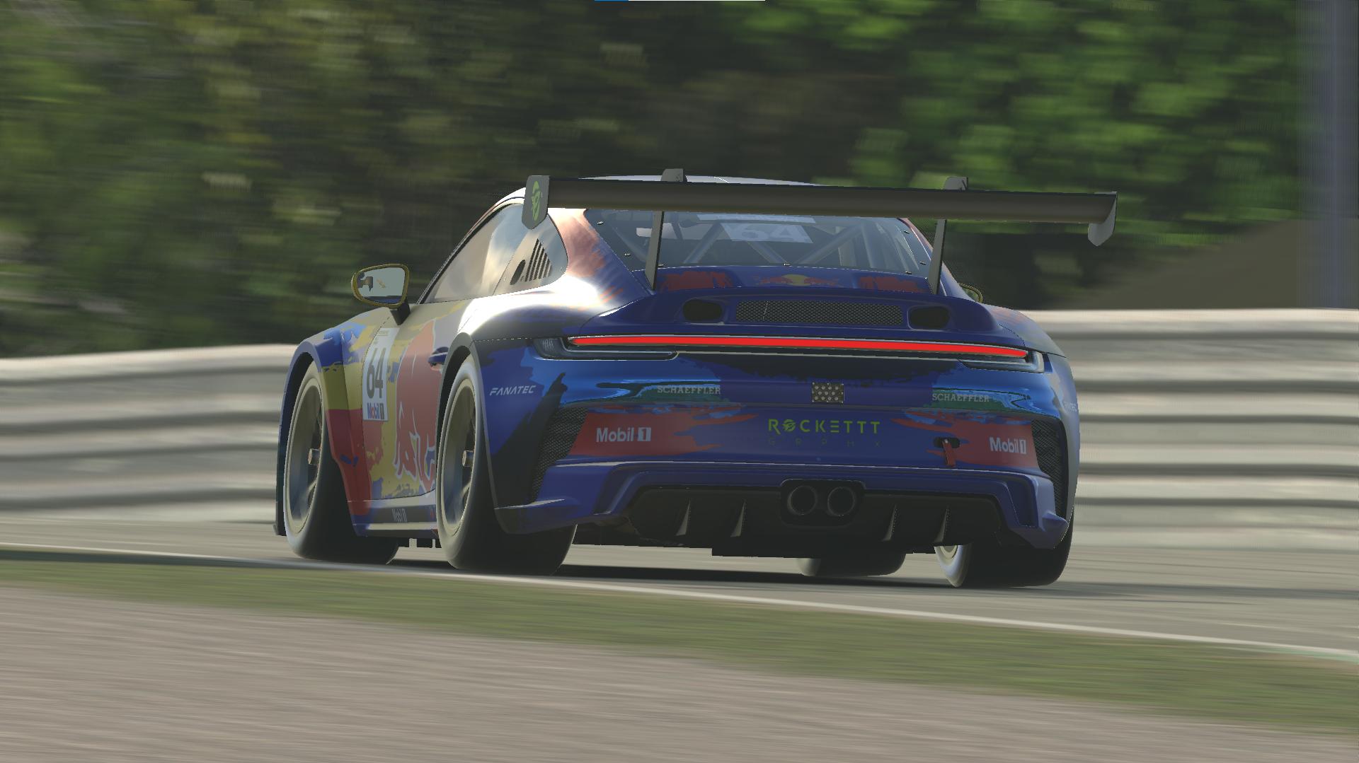 Porsche GT3 Cup 992 RedBull rockettt grphx by Nazar Khrushch - Trading ...
