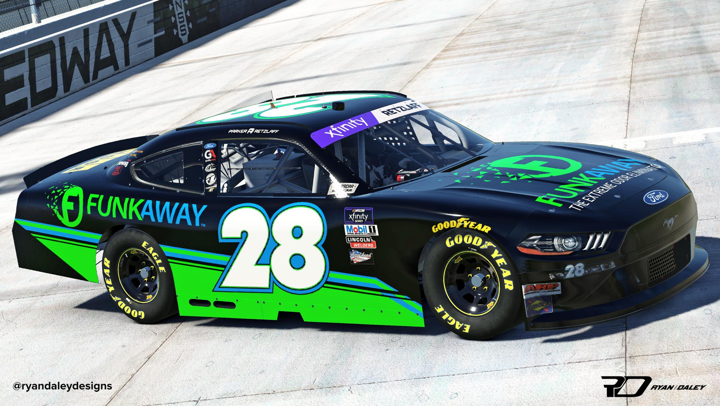 Official 2022 #28 Parker Retzlaff Funkaway No Numbers by Ryan Daley ...