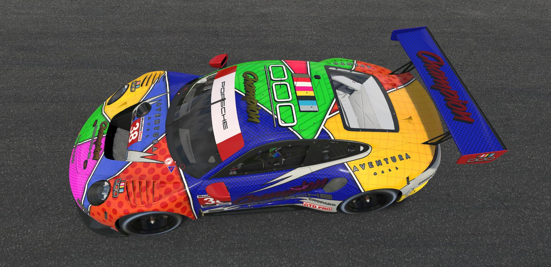 2022 Champion Racing Art Car Concept by Ian M. - Trading Paints