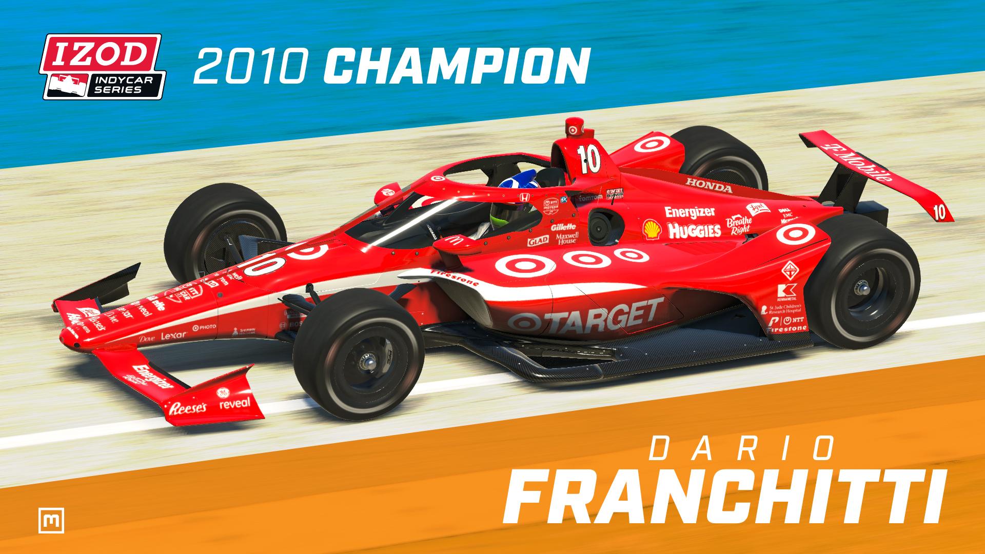 Dario Franchitti 2010 Target Indycar by Michael Mueller6 - Trading Paints