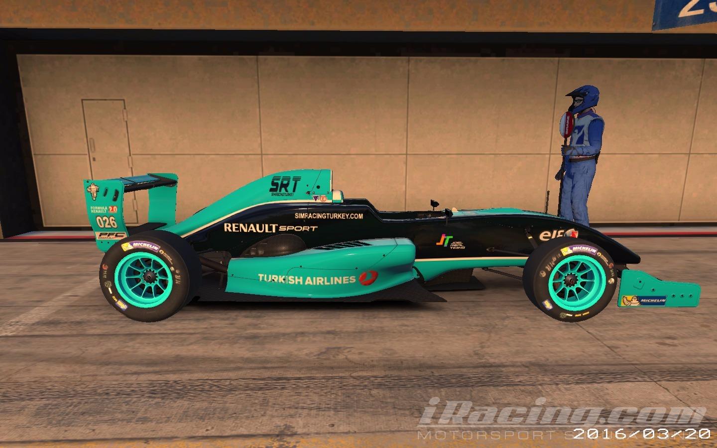 SRT Formula Renault 2.0 by Mertcan Solak - Trading Paints