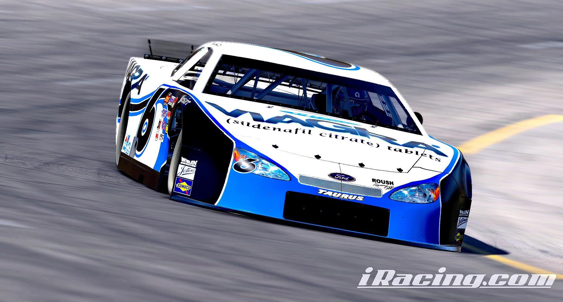 2003 Mark Martin Viagra Winston Scheme Sim Stamped Gray Interior by ...