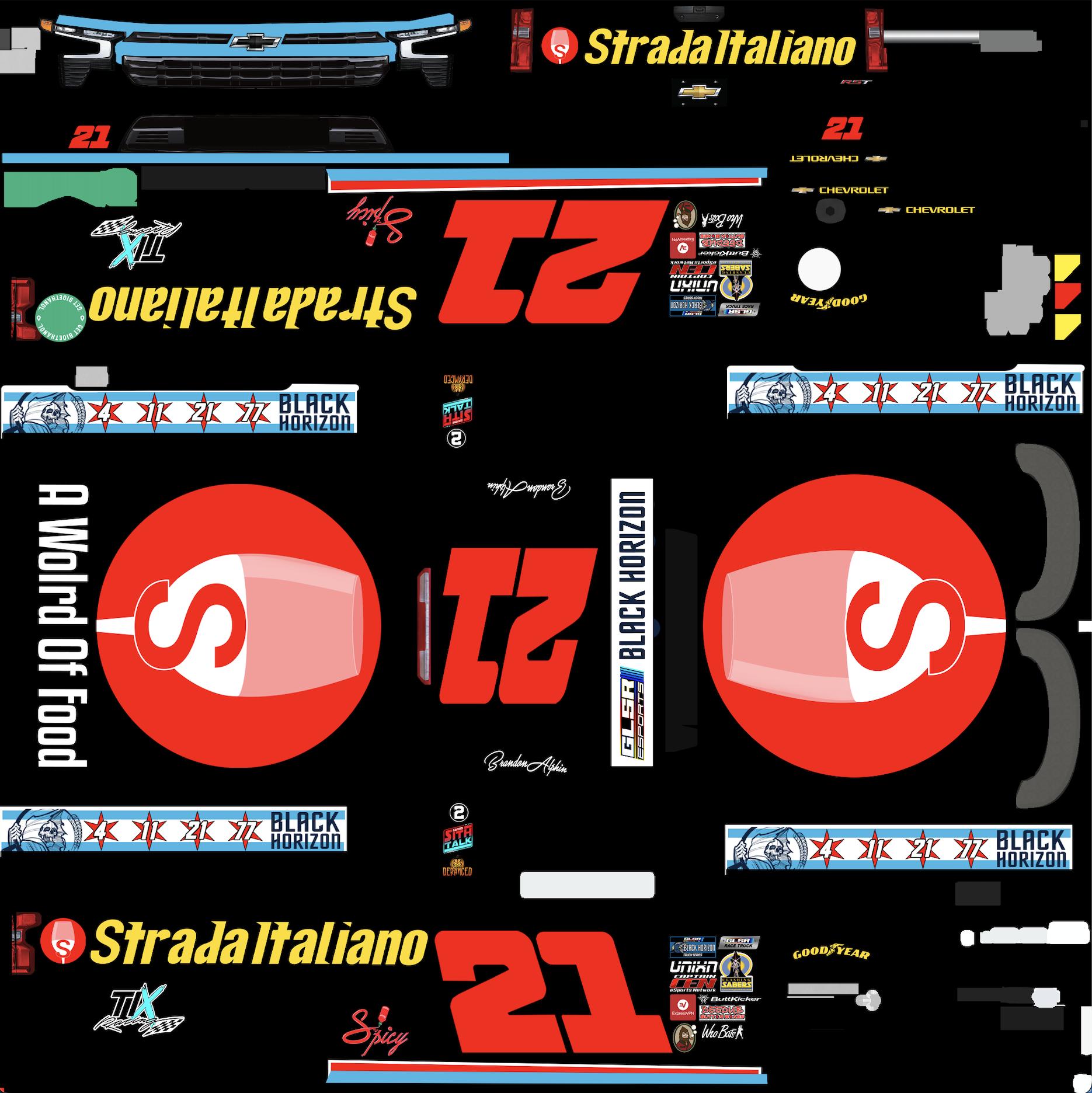 Strada 21 F4 by Sam B. - Trading Paints