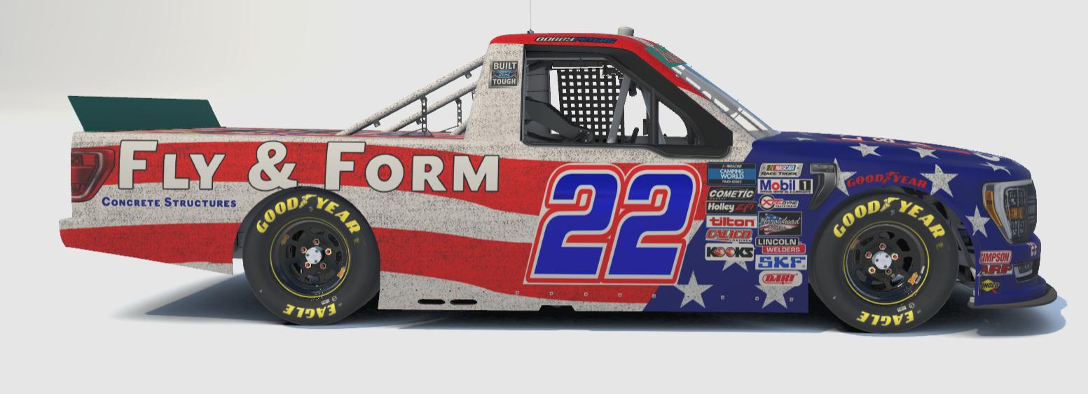 Bobby Peters Fly and Form Flag F150 by Steven Ayers Jr - Trading Paints