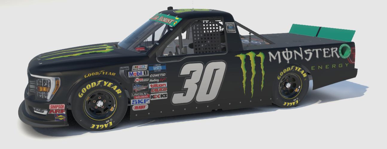 Robert Puckett Monster Energy F150 by Steven Ayers Jr - Trading Paints