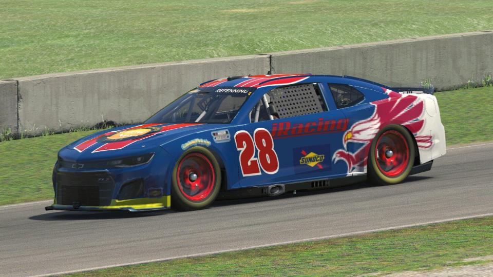 Stevenson motorsports hawk design by Brady Refenning - Trading Paints