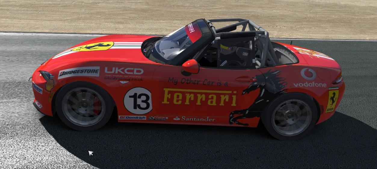 ferrari by Jason Arscott - Trading Paints