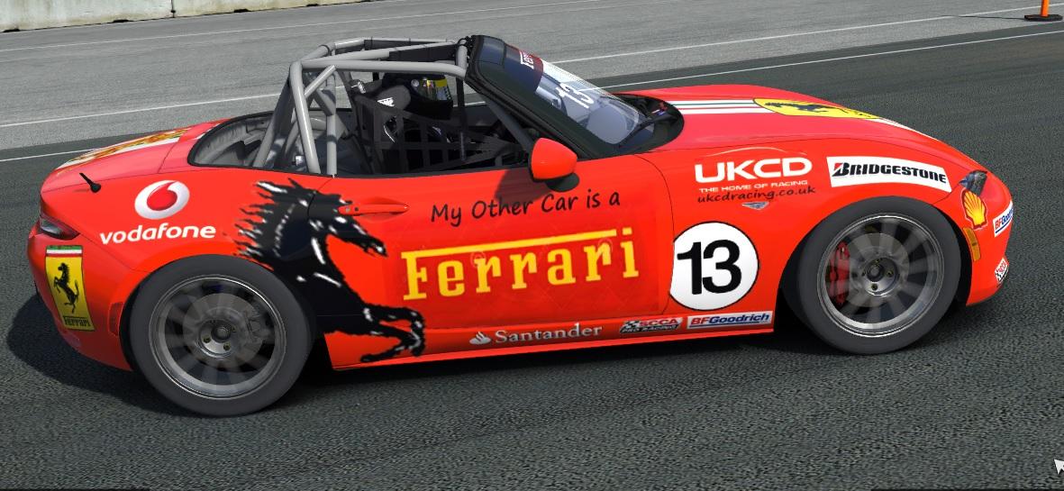 ferrari by Jason Arscott - Trading Paints