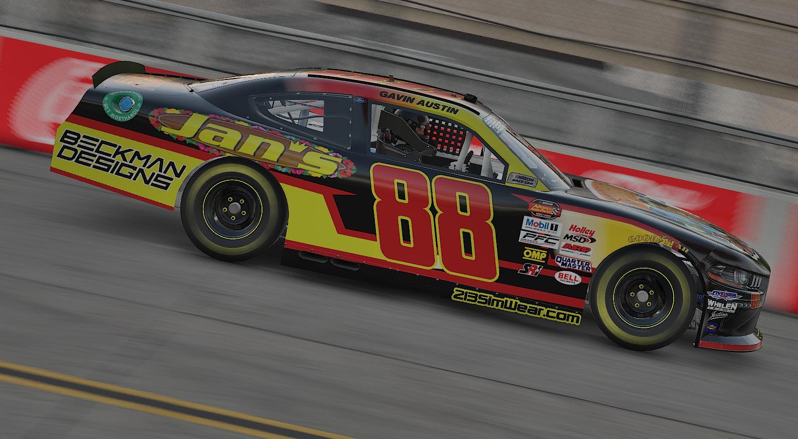 Jans Towing Xfinity Ford 88 by Gavin Austin - Trading Paints