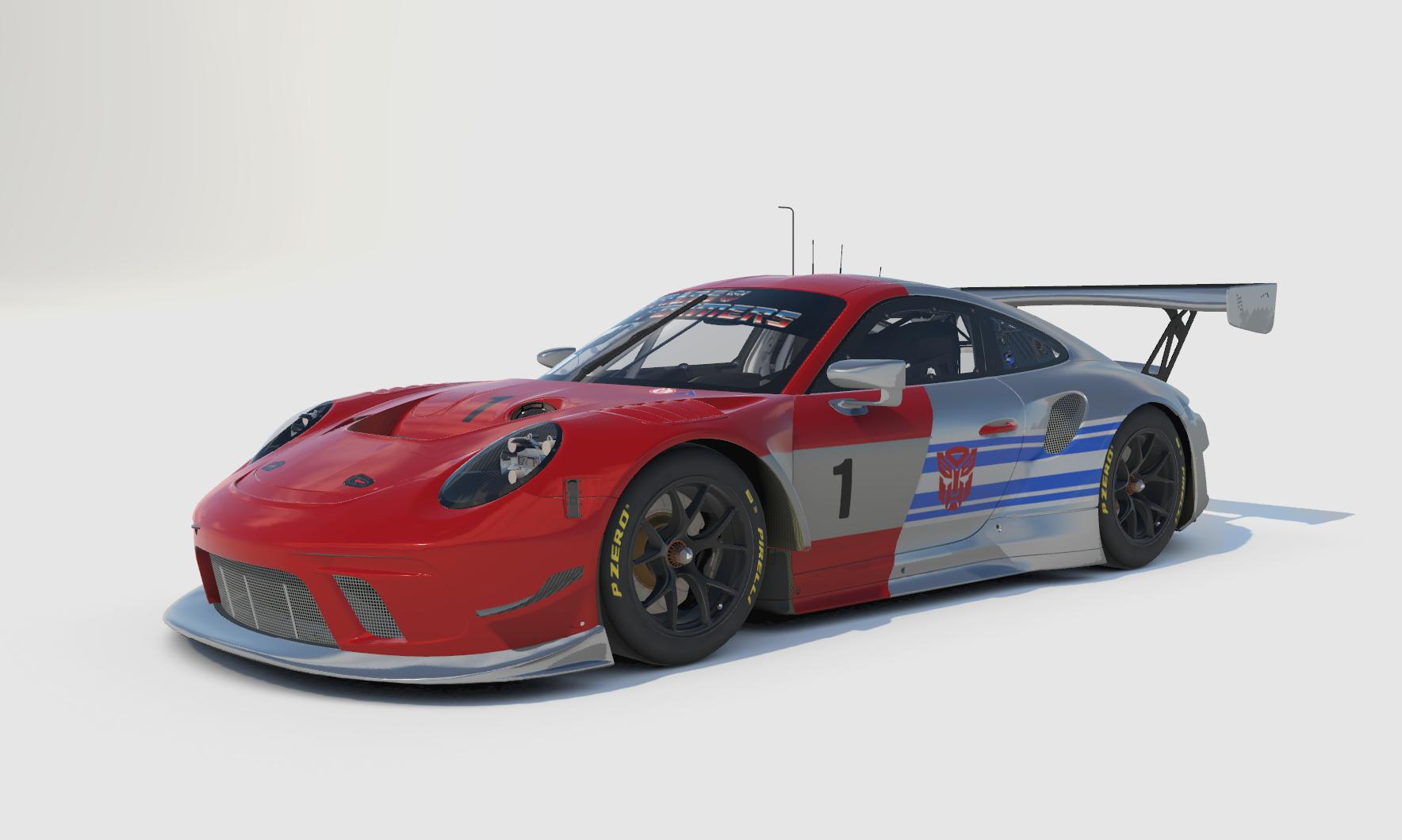 Optimus Prime 911 GT3R by Ben C. - Trading Paints