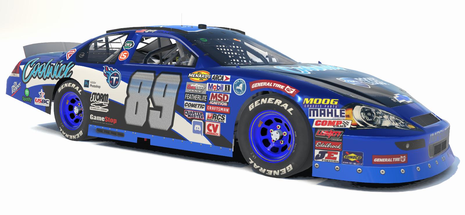 #89 Coolwick ARCA Menards by Wesley Strait - Trading Paints