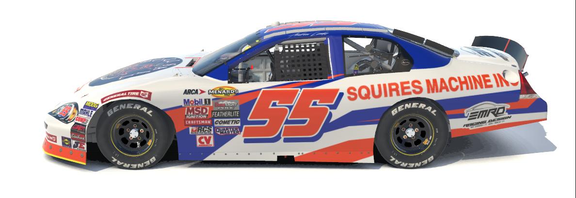 Andrew Lemke #55 Full Sail/Squires ARCA Impala by Rob Evans - Trading ...