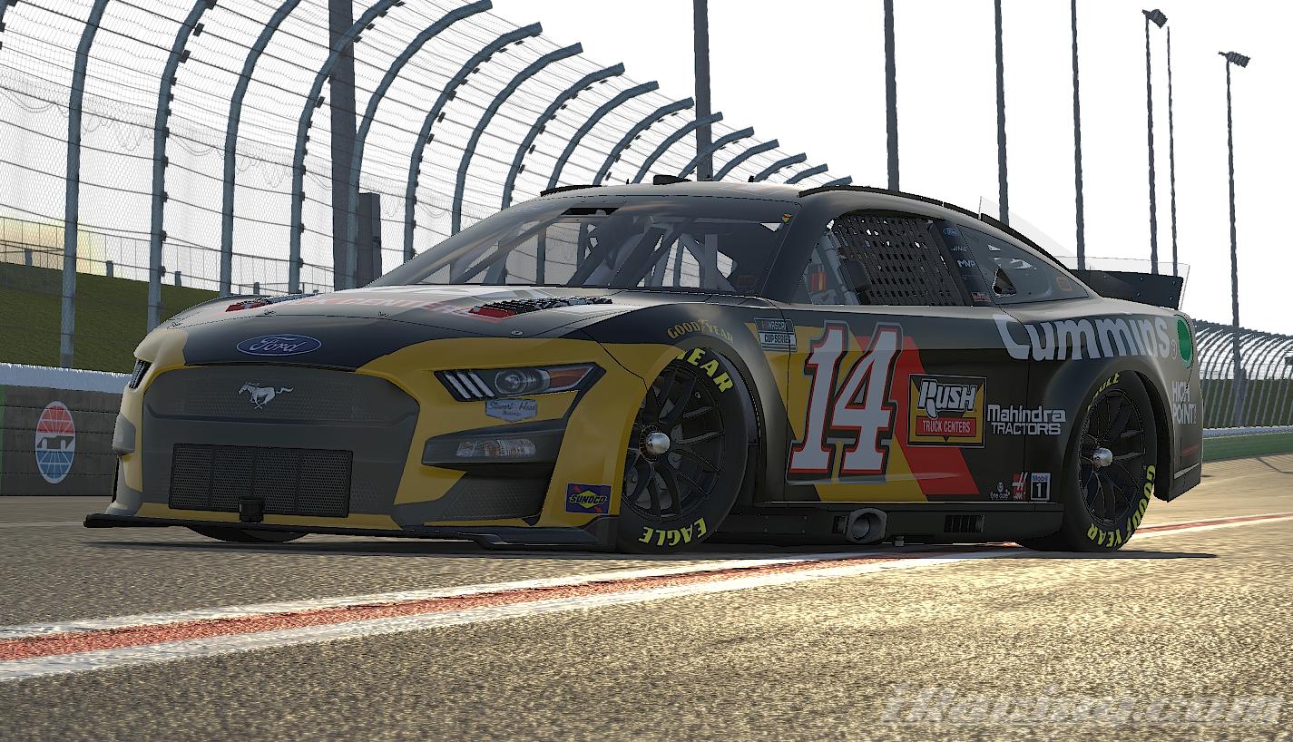 Chase Briscoe Cummins/Rush Truck Center 2022 Mustang (No Num) by Jason ...