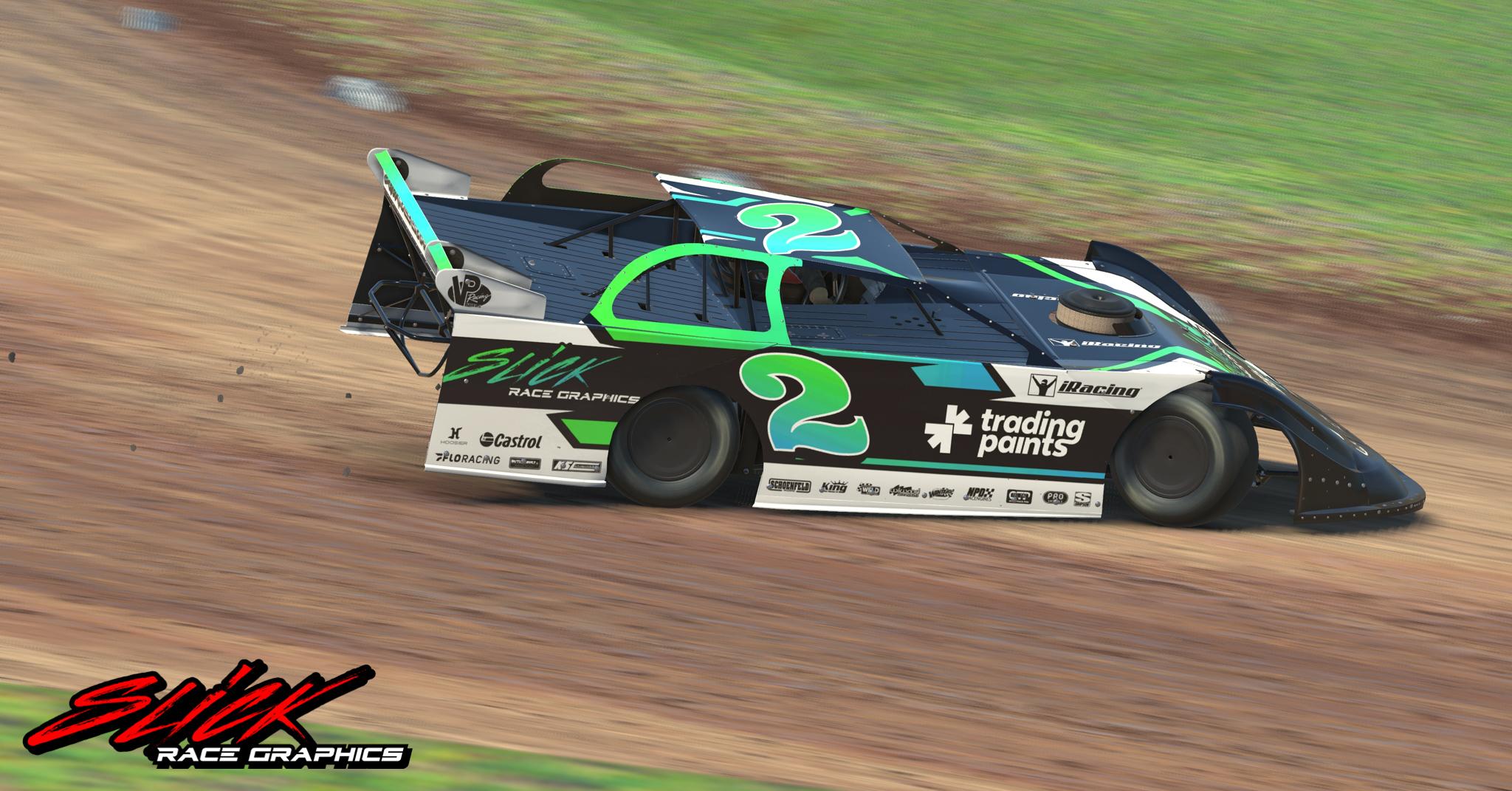 Slick Race Graphics Dirt Late Model Promo Car (No Number) by Dillan B ...