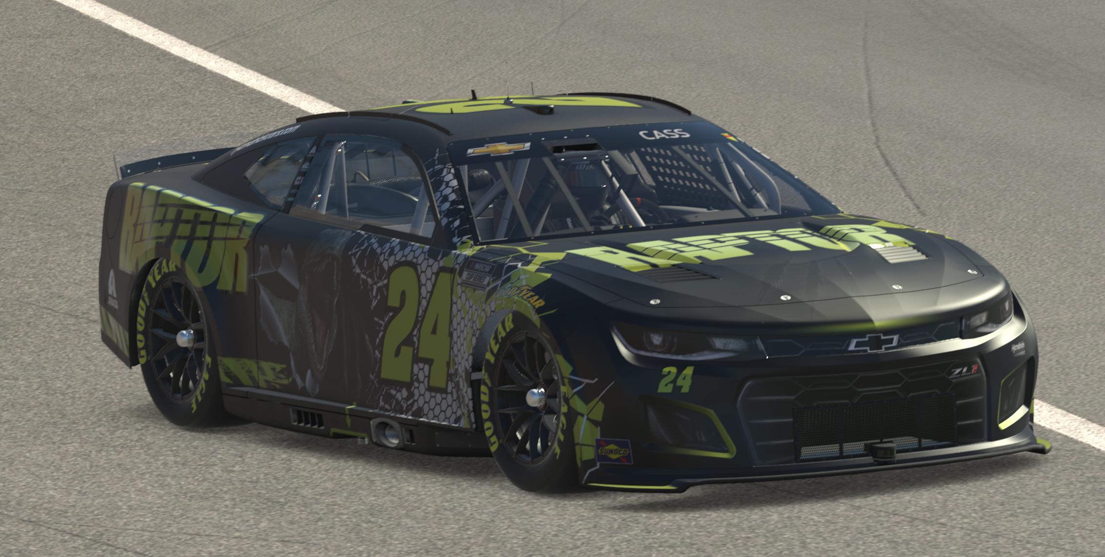 William Byron Raptor Paints Concept 2022 Cup Camaro No Number by Steve ...