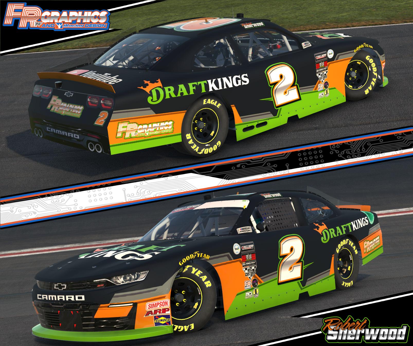 Robert Sherwood 2022 FSRL Chevrolet Camaro by Manix Furqueron - Trading ...